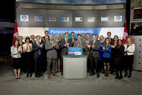 Purpose Investments Inc Opens The Market