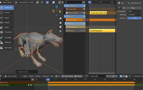 Bake Action And Shape Key Action Animation And Rigging Blender Artists Community