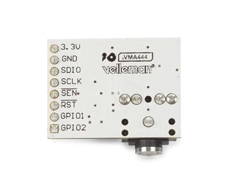 Whadda WPB444 SI4703 FM Tuner Evaluation Board RDS Support 150mW Amplifier Arduino