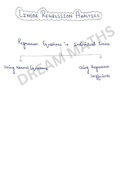 regression analysis pdf