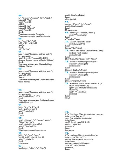 Lists Tuples And Files An Introduction Pdf Value Ethics Personality Traits