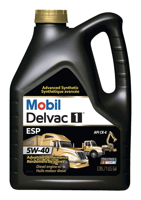 Mobil Delvac™ 5W40 Synthetic Diesel Engine/Motor Oil, 3.78-L | Canadian ...