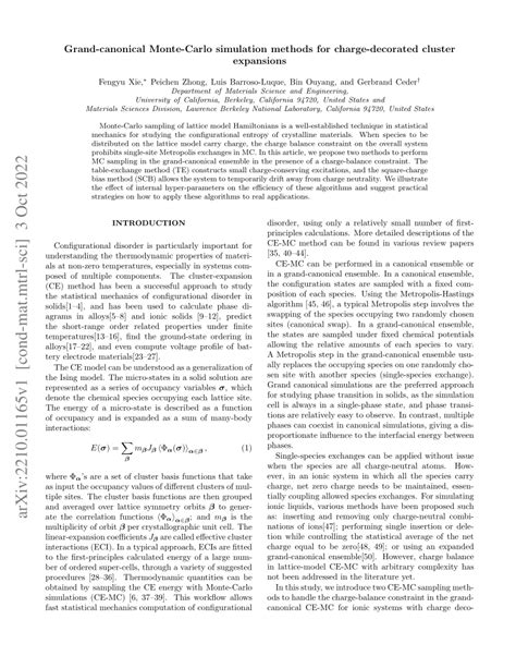 pdf grand canonical monte carlo simulation methods for charge
