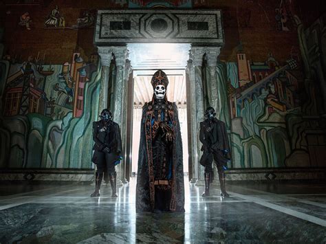 Papal Regalia On Stage Rituals And Razzle Dazzle Rocknroll Why Ghost Are The Biggest Satanic