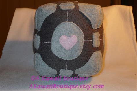 Companion Cube Plush — Weasyl