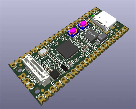 Olimex Pulls Out All I O On USB C Raspberry Pi Pico Board