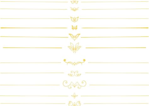 Premium Vector Vintage Line Separator Decorative