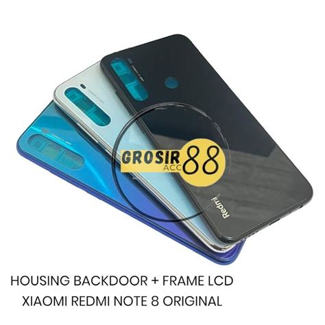 Jual Housing Back Casing Fullset Backdoor Frame Lcd Xiaomi Redmi Note