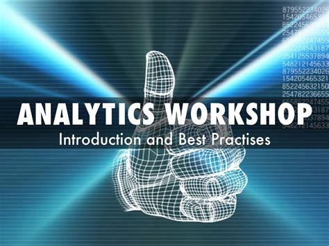 Analytics Workshop By Khuram Malik