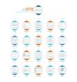 Web Designui Ux Wireframe Concept Flat Design Vector Image