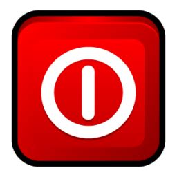 Windows Turn Off Icon Sleek Xp Software Iconpack Hopstarter