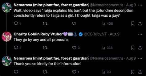 Ryan Wasson Bungo Taiga Taigaxholic Taigaverse Taigaunderhell