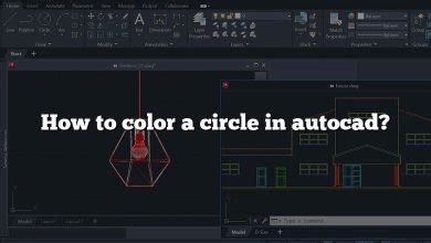 How To Change Array Color In Autocad CADdikt