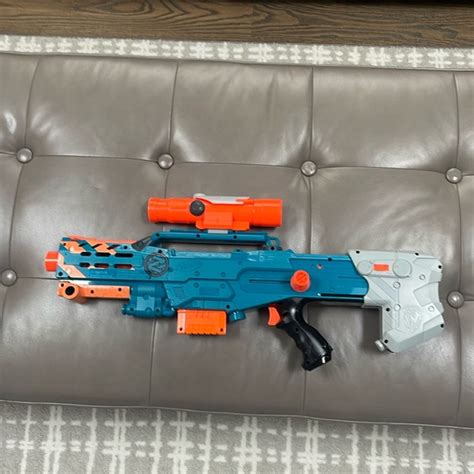Toys Nerf Zombie Strike Longshot Cs12 Nerf Gun Poshmark