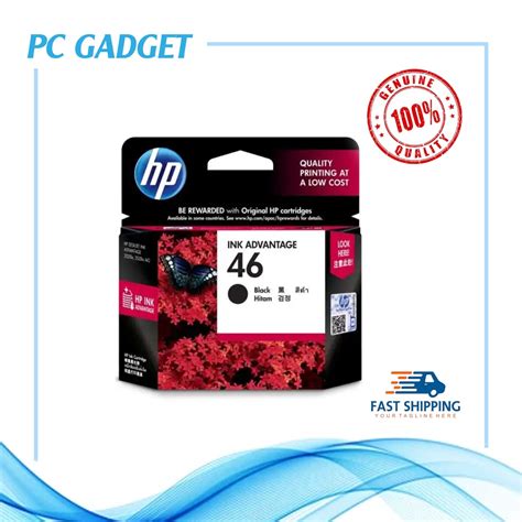 Hp Original Ink Black Tri Color Shopee Malaysia