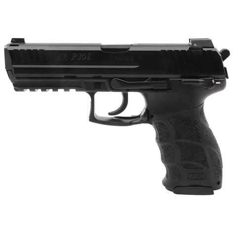 Hk P30ls Long Slide V3 9mm Dasa Pistol Ambi Safetyrear Decocking 3 10rd Mags And Night