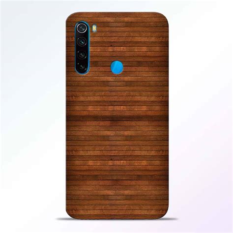 Buy Pine Wood Redmi Note Back Cover Online In India