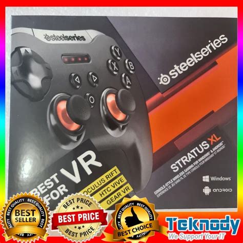 Jual Gamepad Steelseries Stratus Xl Wireless Controller For Android And Pc Shopee Indonesia