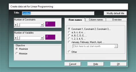Linear Programming Dengan Metode Grafik Menggunakan Pom For Windows