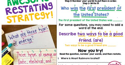 Teach Babes How To Restate The Question Everyone Deserves To Learn