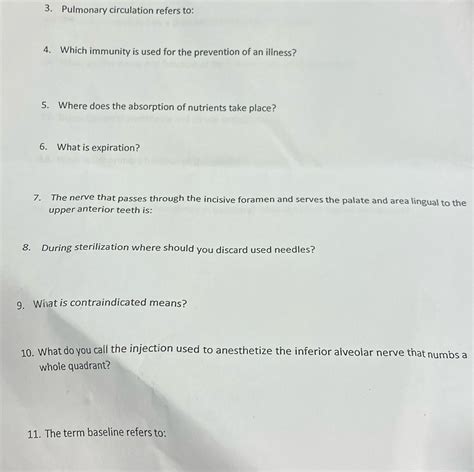 [solved] 3 Pulmonary Circulation Refers To 4 Which Immunity Is Used For Course Hero