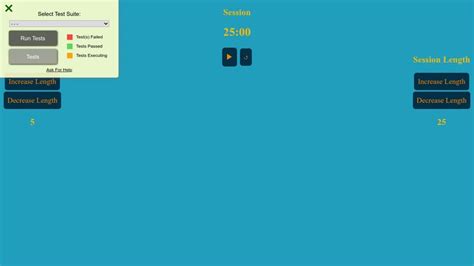 25 5 Clock Vanila Javascript