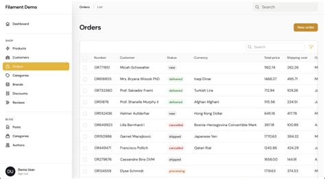 Create Laravel And Filamentphp Based Admin Panels By Ekremoul Fiverr