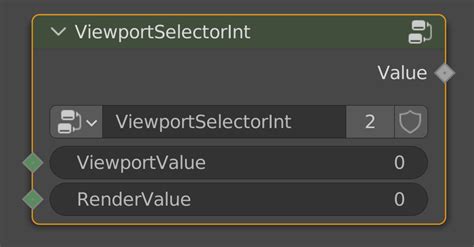 viewport render selector node blender market