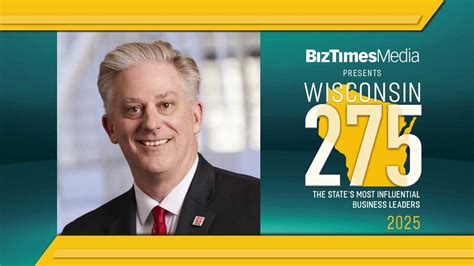 Eric Baumgartner Wisconsin 275 Most Influential Business Leaders