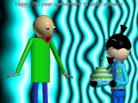 Happy 7th Anniversary To Baldis Basics By Joaovitormorita On Deviantart
