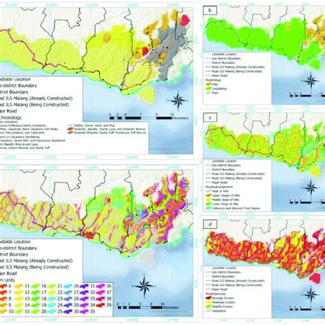 pdf mapping landform and landslide susceptibility using remote