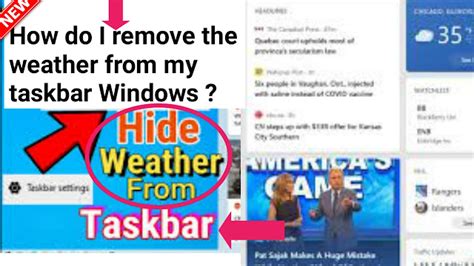 Latest How To Remove Weather From Taskbar Just Click Tech Wire
