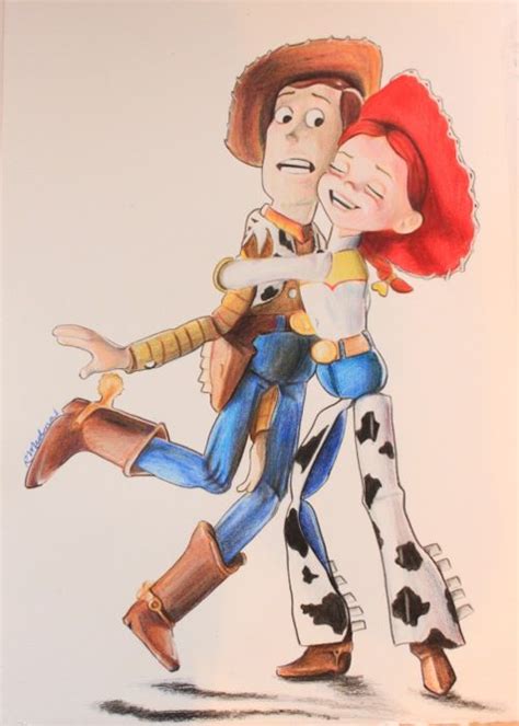 Drawing Woody And Jessie Toy Story Artofit