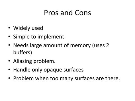 Computer Graphics Visible Surface Detection Methods Pptx 3 D