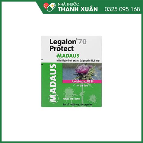 Legalon 70 Protect trị bệnh về gan