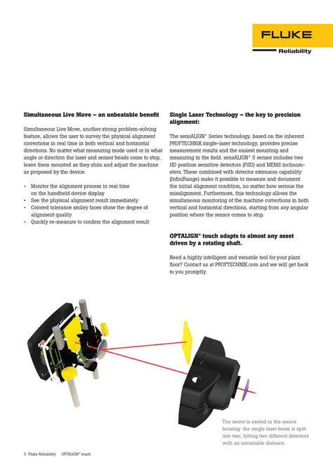Laser Shaft Alignment Optalign Touch