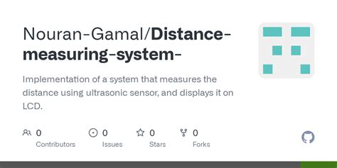 Github Nouran Gamaldistance Measuring System Implementation Of A
