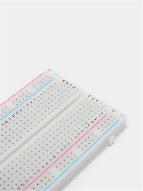 Макетная плата для Arduino Breadboard 400 точек купить по цене 169 ₽ в интернет магазине Магнит