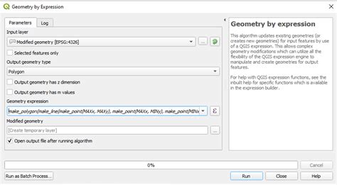 How To Create Polygons Layer From Datasheet In QGIS Geographic Information Systems Stack Exchange