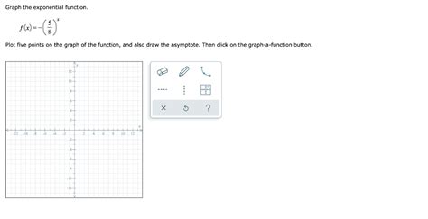 Solved Graph The Exponential Function Fx Plot Five