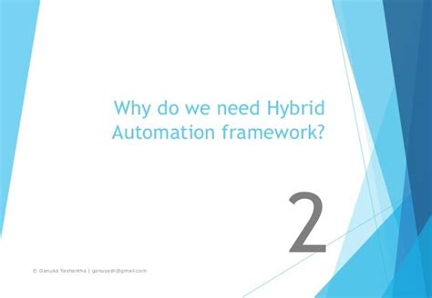 Hybrid Automation Framework Development Introduction