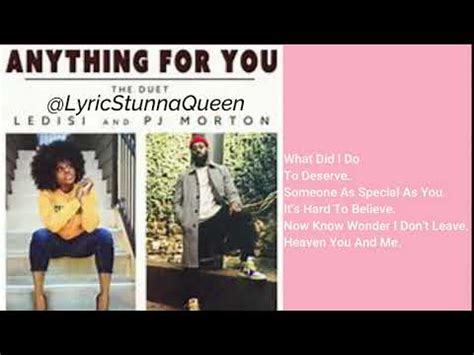 Anything For You The Duet Lyrics Youtube