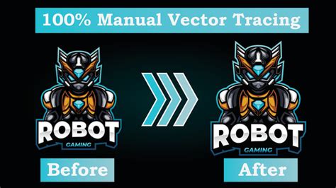 Do Manual Vector Trace Any Raster Image Or Scan Logo And Convert To Vector Art By Aritra Fiverr