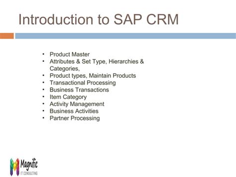 Sap Crm Online Training PPT