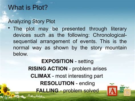 GR 6 Elements Of The Story Plot POWERPOINT PPTX