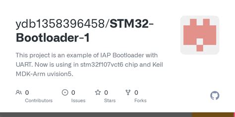 GitHub Ydb STM Bootloader This Project Is An Example Of IAP Bootloader With