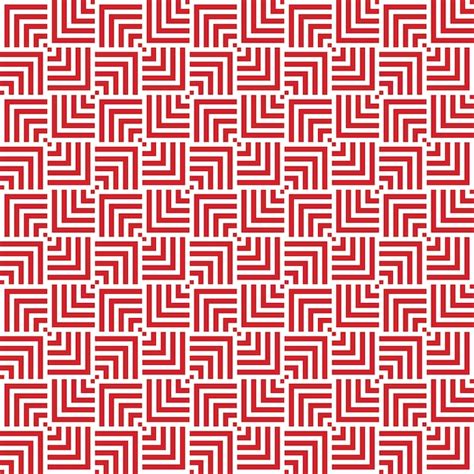premium vector white and red seamless abstract geometric overlapping