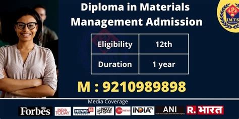 Diploma In Materials Management Admission Eligibility Syllabus Fee And Scope
