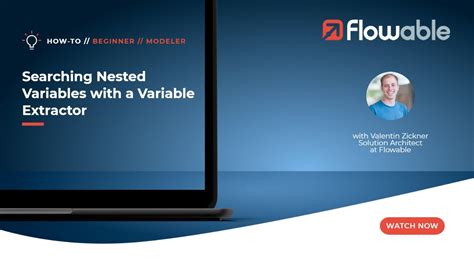 Searching Nested Variables With A Variable Extractor How To Flowable Youtube
