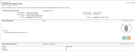 How To Create Custom Report Type In Salesforce